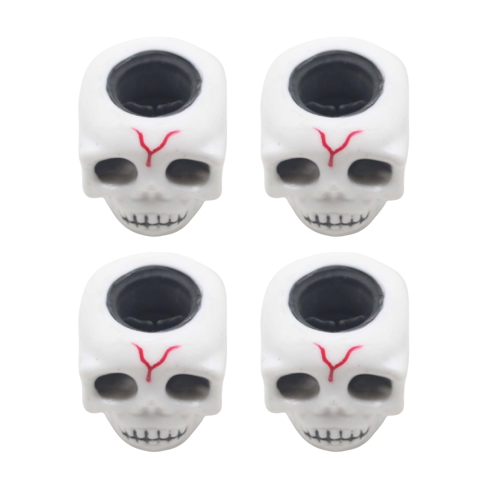 1/4/8/16Pcs Skull Squishy Toy Halloween Stretchy Skeleton Bat Fidget ...