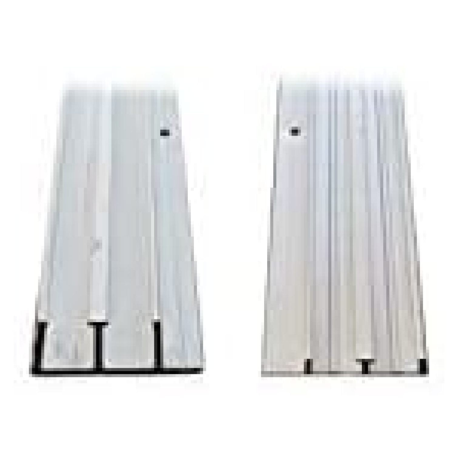 1/4" Aluminum Sliding Door Track (4 FT Long) - Walmart.com
