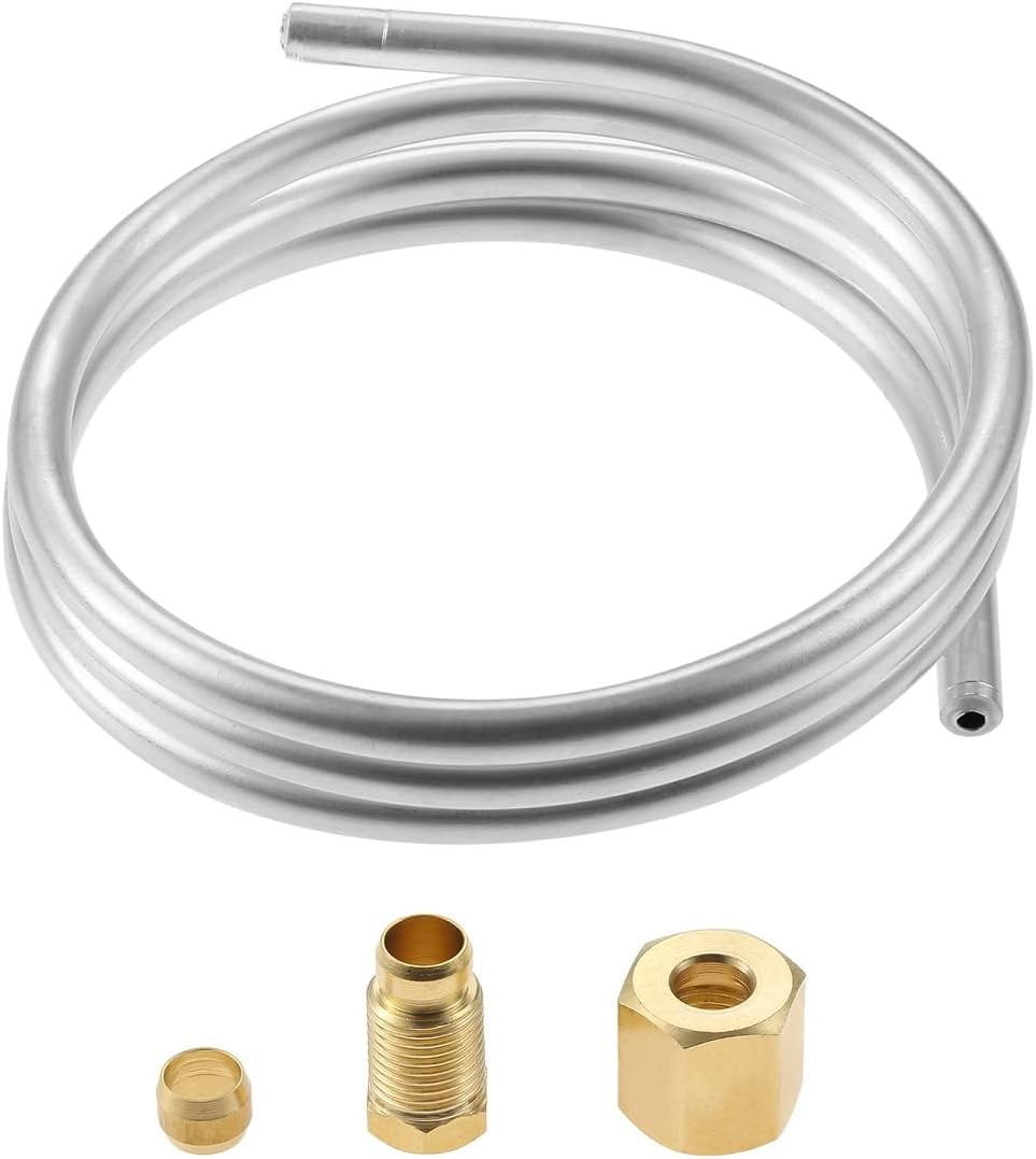 1/4" Aluminum Tubing, 39 inch Pilot Burner Tube Pipe Assembly with ...