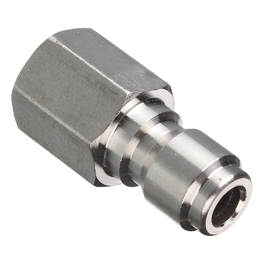 1/4" BSP Female High Pressure Washer Fitting Adapter Mini 11.6mm Quick ...