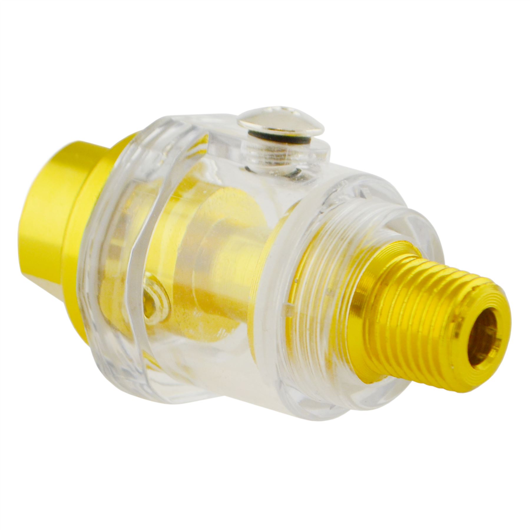 1/4'' BSP Mini In Line Oiler Air Tool Oiler Lubricator Compressor Pipe ...