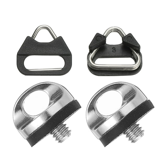 1/4" Camera Neck Strap Screw Holder and Camera Strap Lug Ring, 2 Set ...