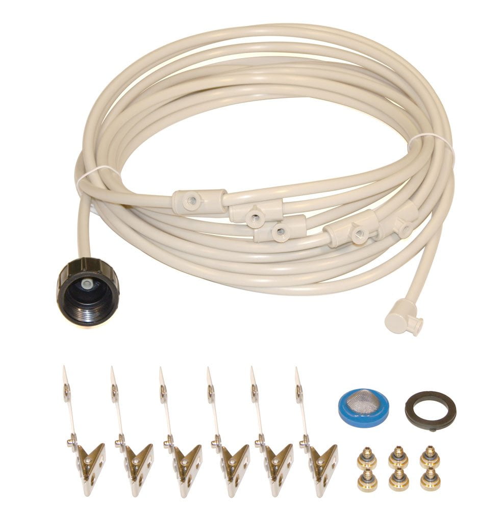 1/4" Cooling Kit with 6 Nozzles (22-ft hose) - Walmart.com