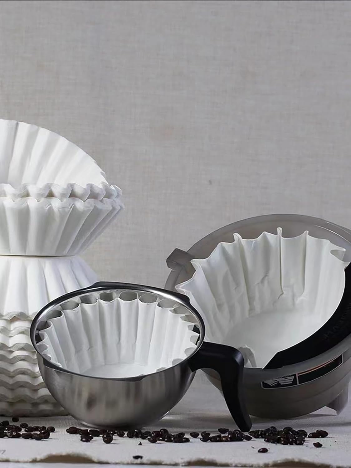 1-4 Cup Coffee Filters White Paper,Coffee Makers and Drip Coffee Pots ...