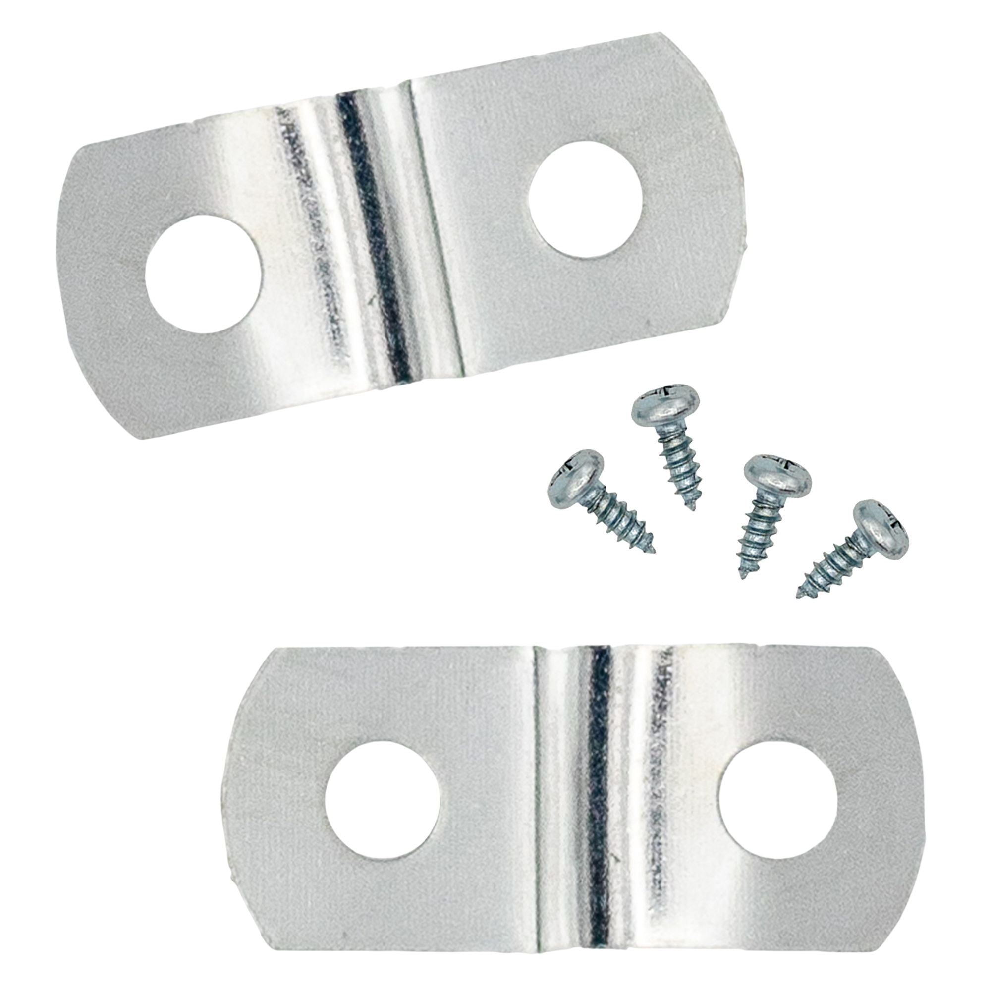 1/4" Depth Flat Offset Mounting Canvas Clips for Picture Framing - #6 X ...