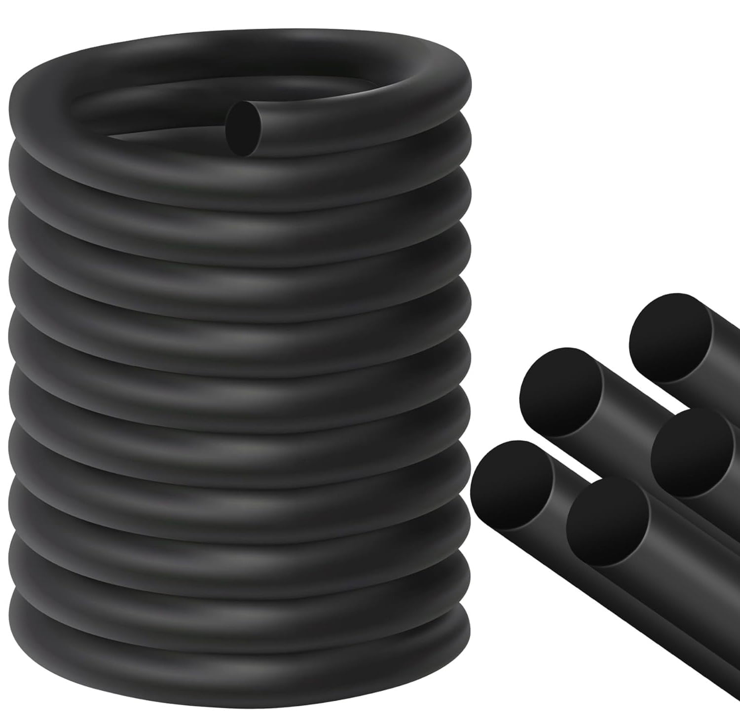 1/4'' Diameter x 16' Length Backer Rod EPDM Rubber, Caulk Saver Door ...