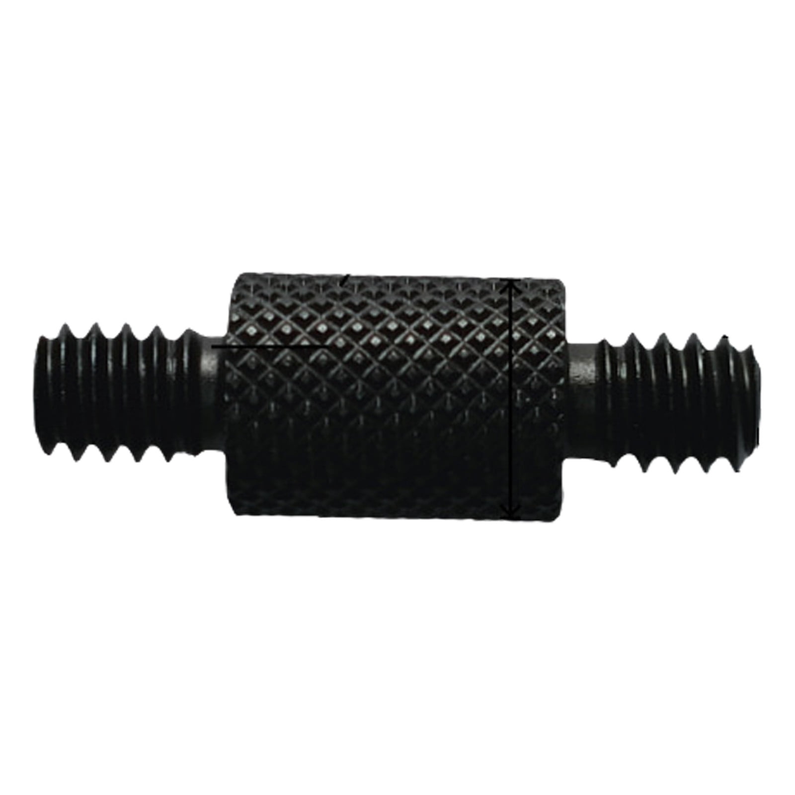 1/4" Double-Ended Tripod Screw Adapter, Aluminum Alloy with Knurled ...