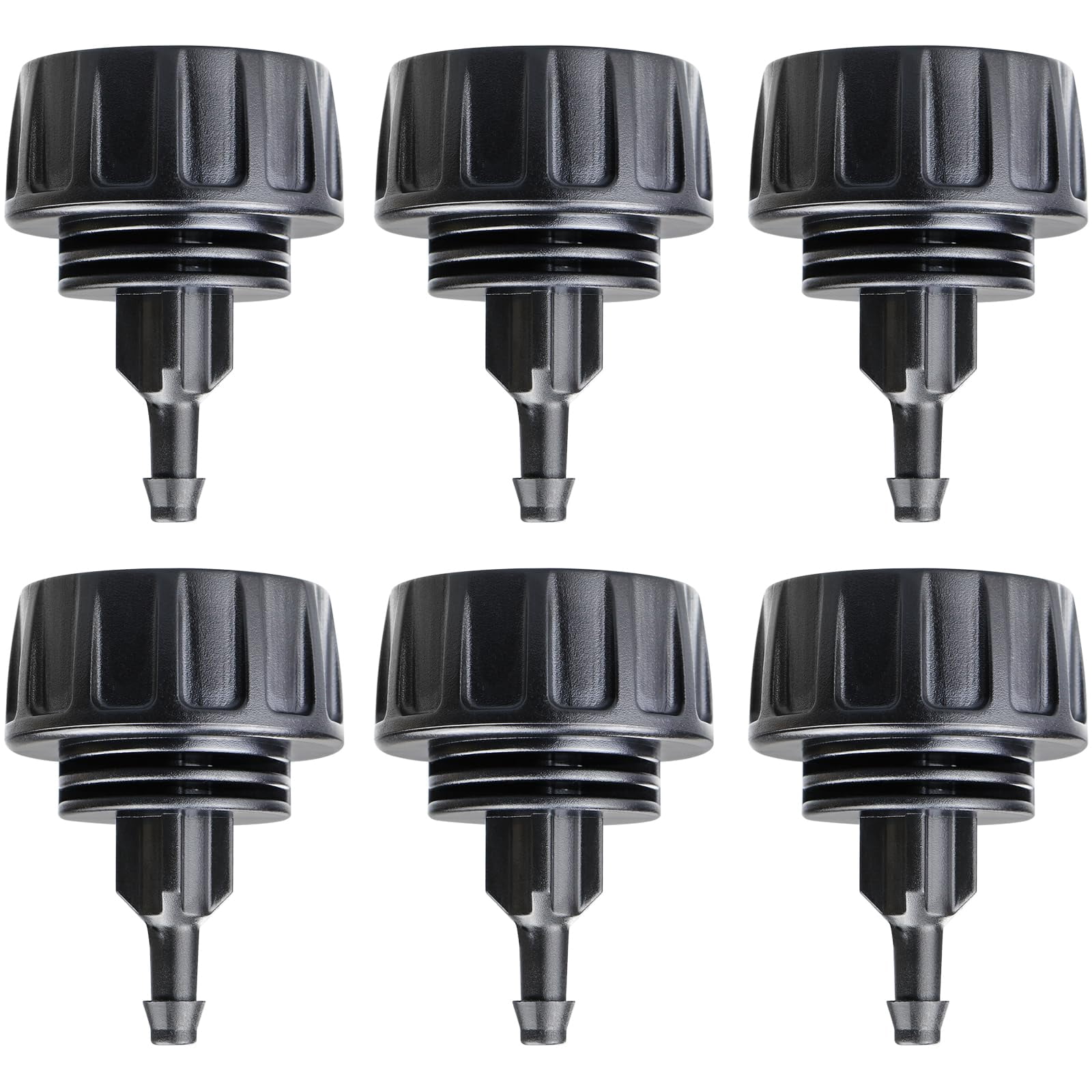 1/4" Drip Irrigation Valve - 25 Pack Shut Off Switch Fits 1/4 Inch Drip ...