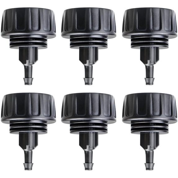 1/4" Drip Irrigation Valve - 25 Pack Shut Off Switch Fits 1/4 Inch Drip ...