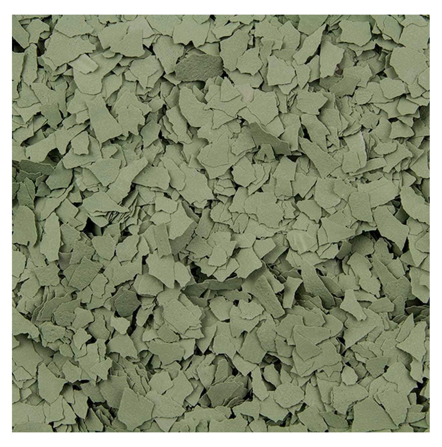 1/4" Epoxy Paint Chips Flakes (50lb, Olive) - Walmart.com