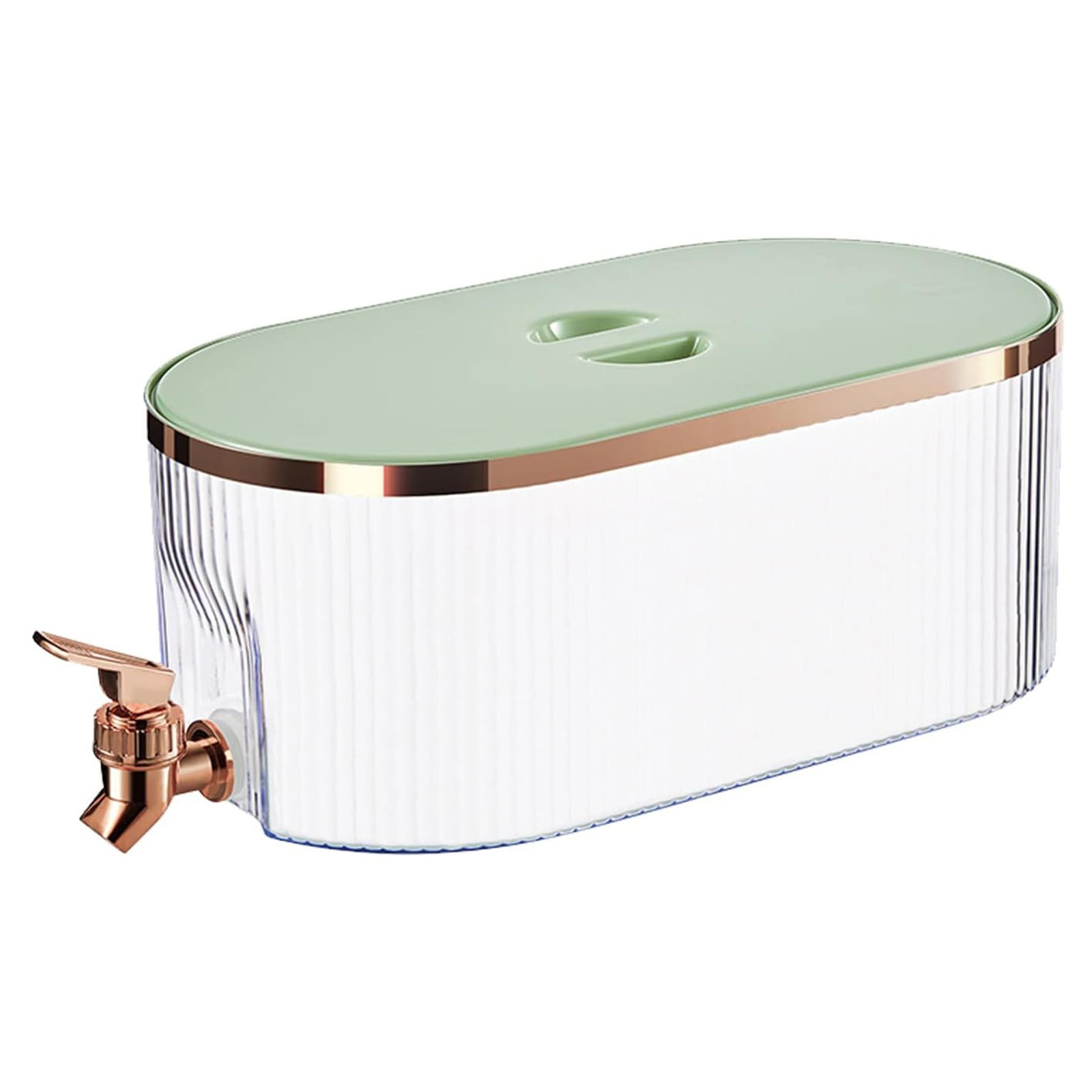 1.4 Gallon Drink Dispenser With Spigot for Fridge, Leakproof Plastic ...