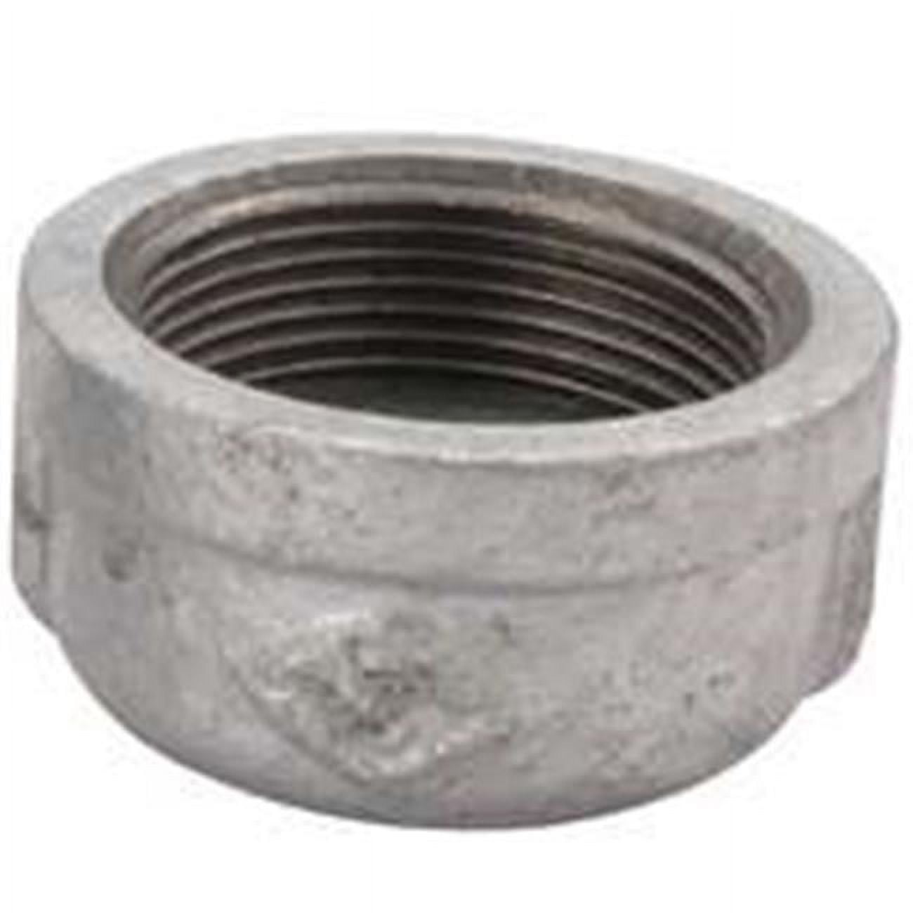 1/4 Galv Malleable Cap Worldwide Sourcing Galvanized Cap 18-1/4G ...