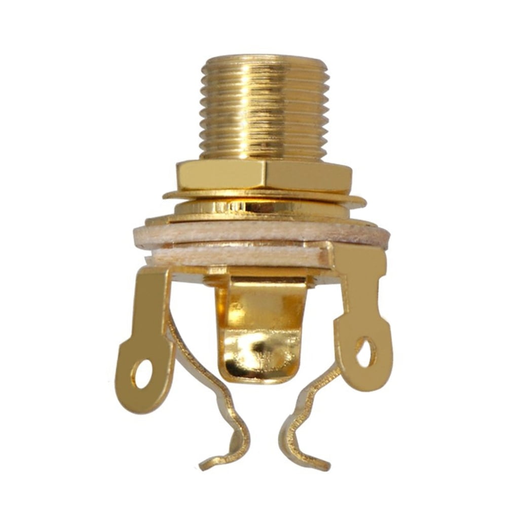 1/4 Guitar Jacks Mono Input Jacks Metal Electric Guitar Replacement ...