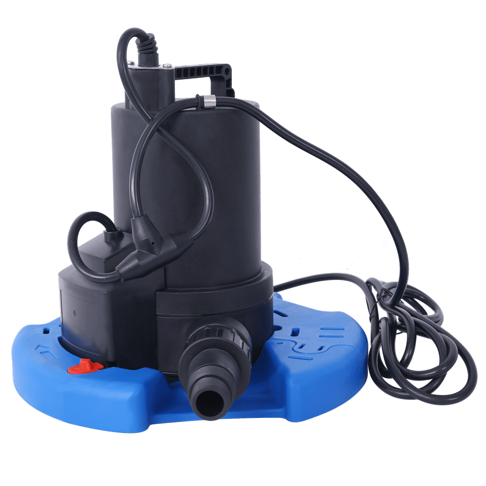 1/4 HP Automatic Swimming Pool Cover Pump 120 V Submersible with 3/4 ...