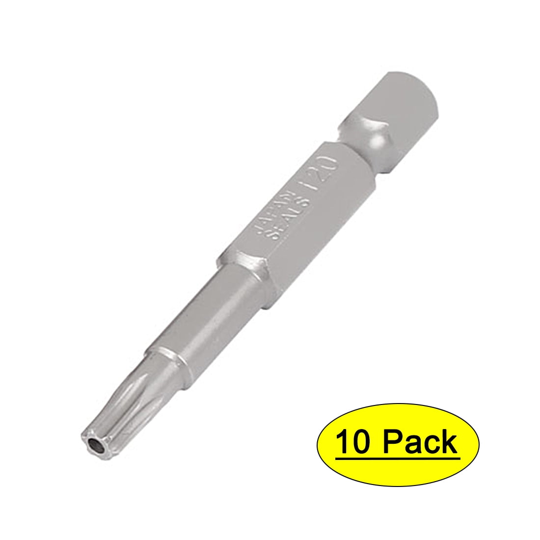 1/4" Hex Shank T20 Torx Security Screwdrivers Bits 10pcs - Walmart.com