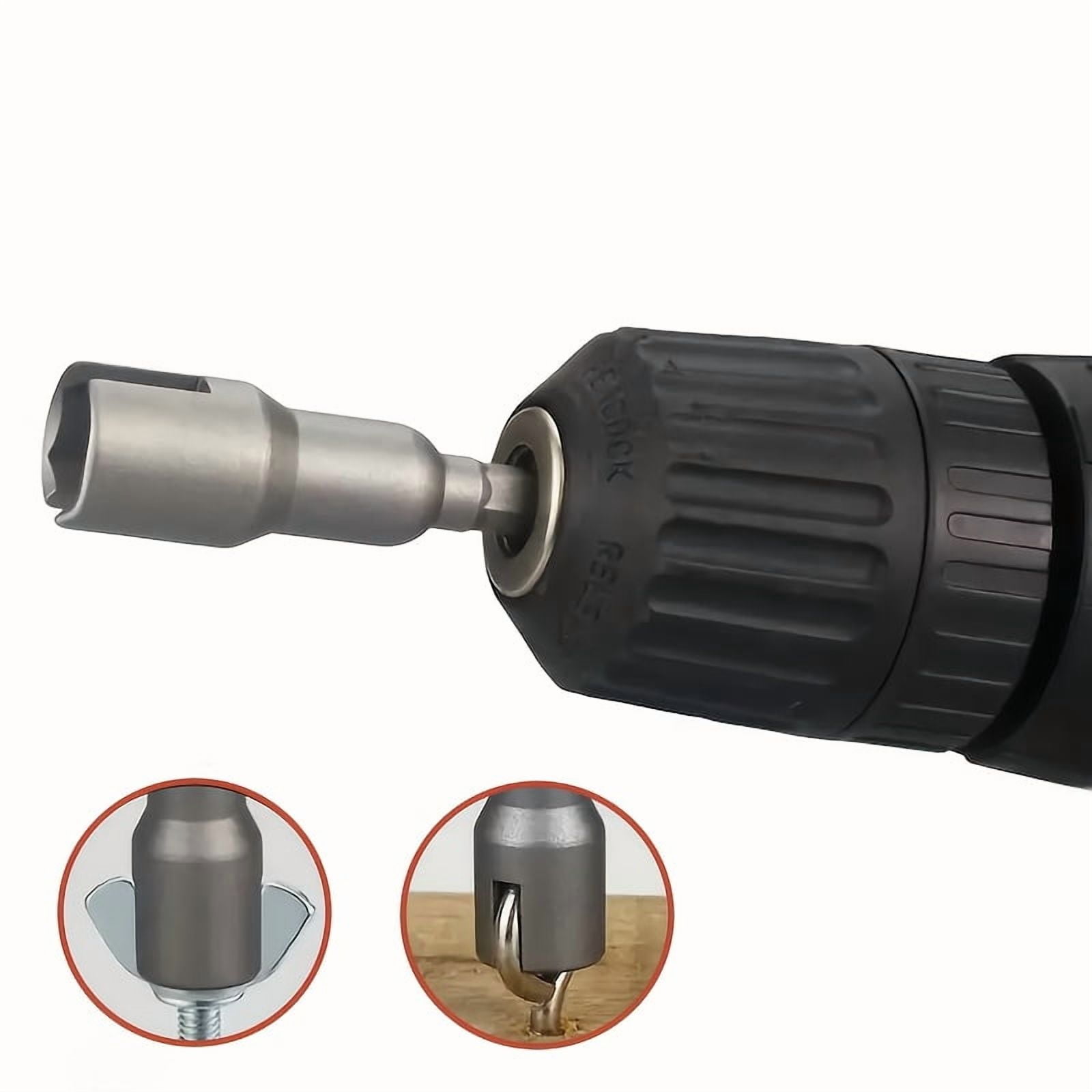 1/4" Hex Shank Wing Nut Driver Bit – Heavy-Duty Chrome Vanadium Steel ...