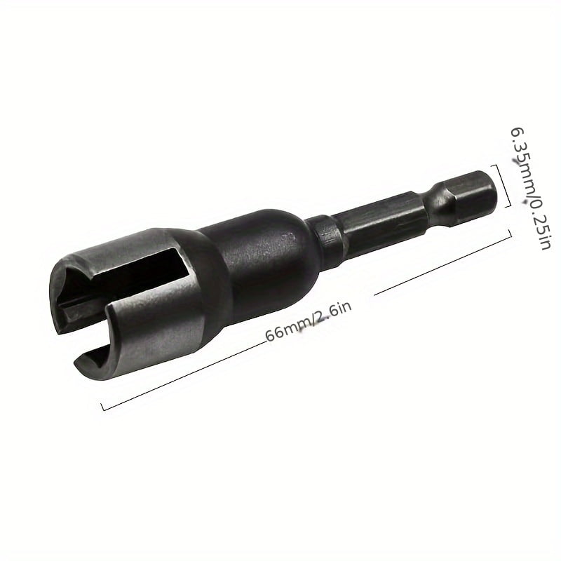 1/4" Hex Wing Nut Driver Bit - Power Tool Attachment for Quick ...