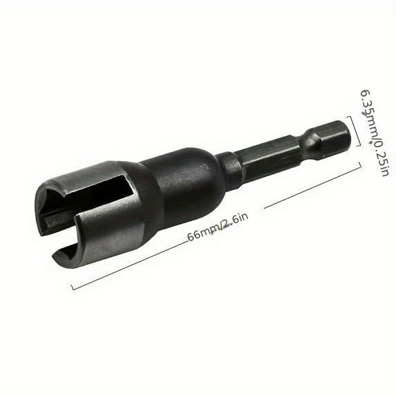 1/4" Hex Wing Nut Driver Bit - Power Tool Attachment for Quick ...