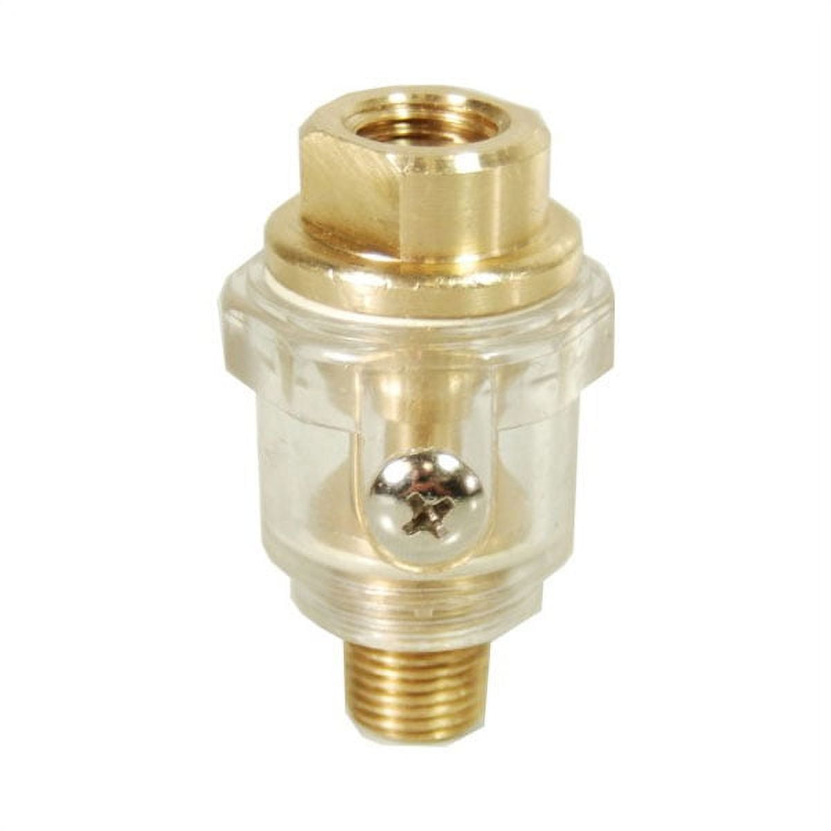 1/4" IN-LINE MINI OILER-LUBRICATOR-Oil Air Tool Pneumatic Impact Wrench ...