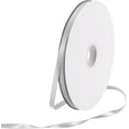 1/4 Inch 100 Yard Satin Ribbon Thick Double Face Grosgrain Silk Ribbon ...