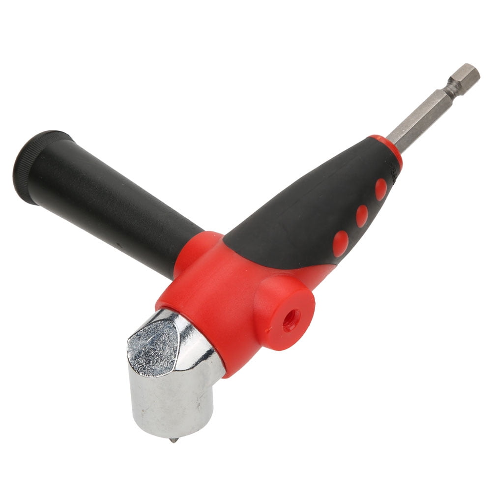 Neyseki 1/4-Inch 105 ° Angle Adapter Screwdriver Attachment with Handle ...