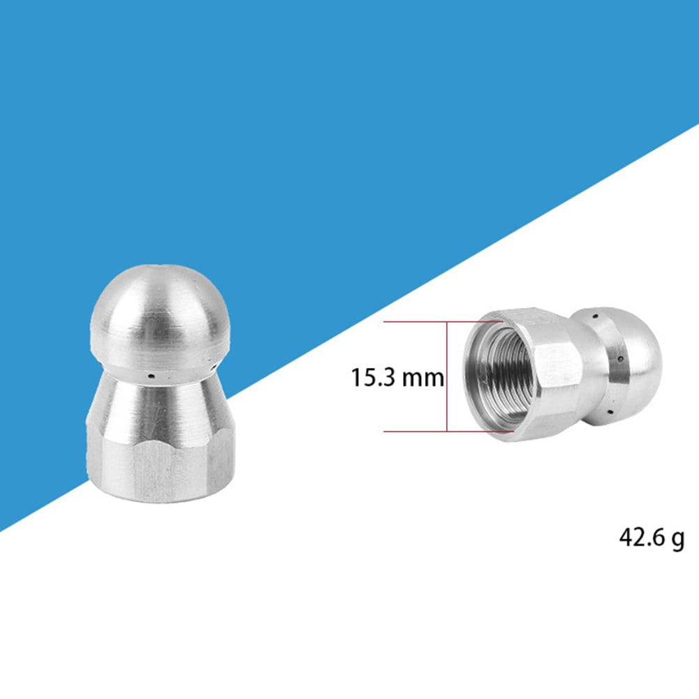 Outlier 1/4 inch 3/8 inch Male Pressure Washer Drain Sewer Cleaning ...