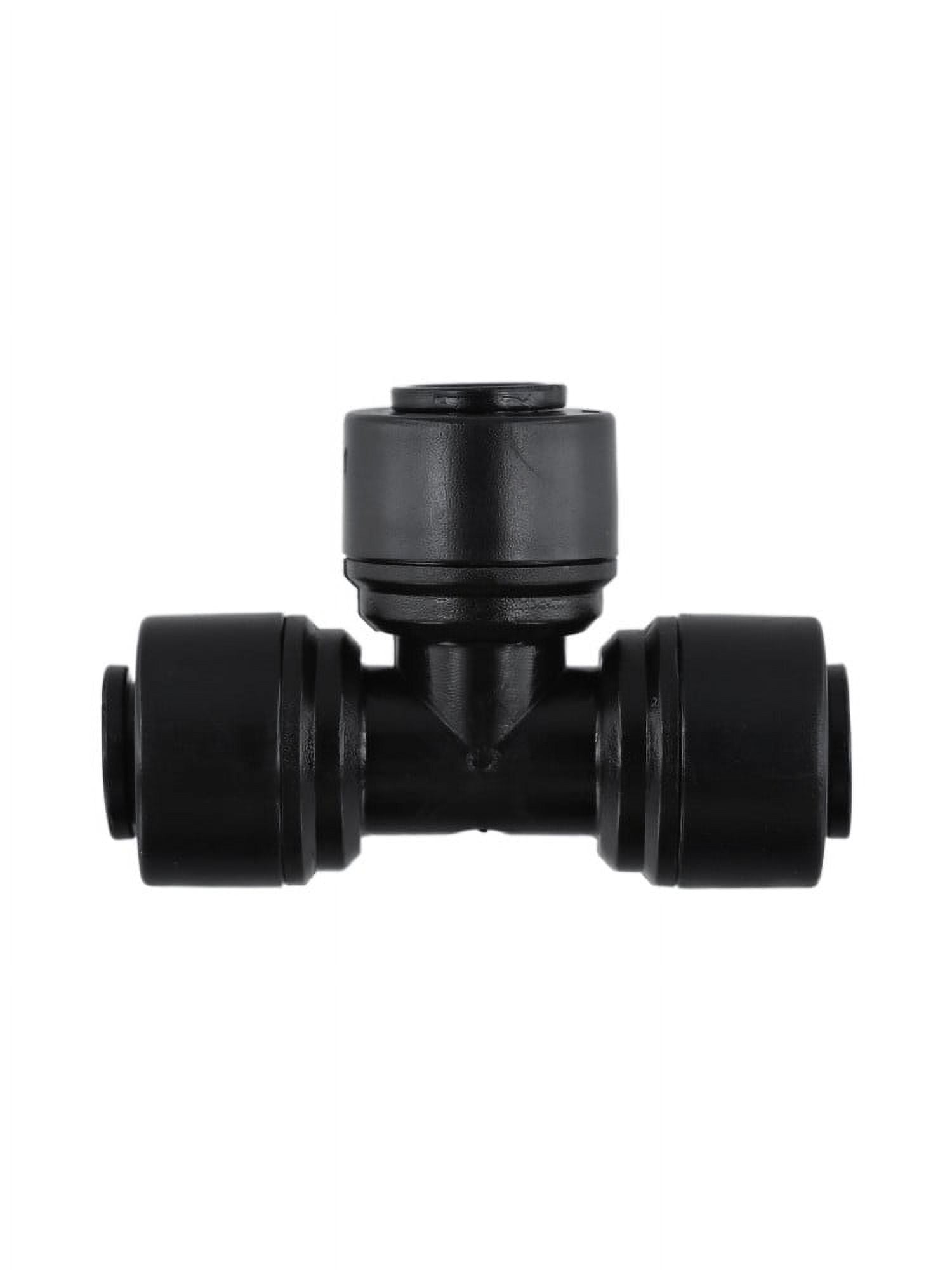 1/4 Inch Drip Irrigation Tee Connector - Quick Connect Fitting for 6 ...