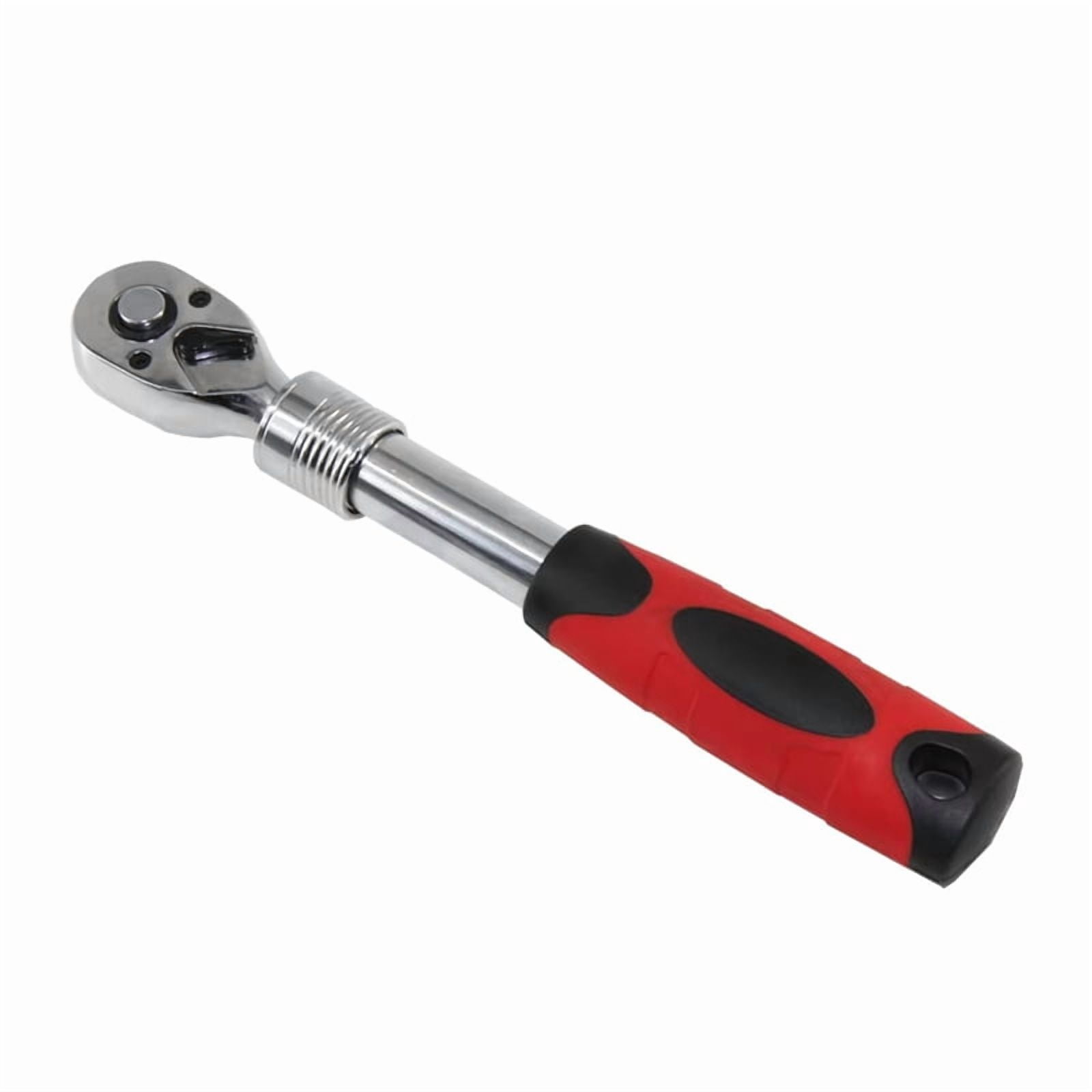 1/4 Inch Drive 180 Degree Flexible Head 72 Teeth Ratchet Spanner ...