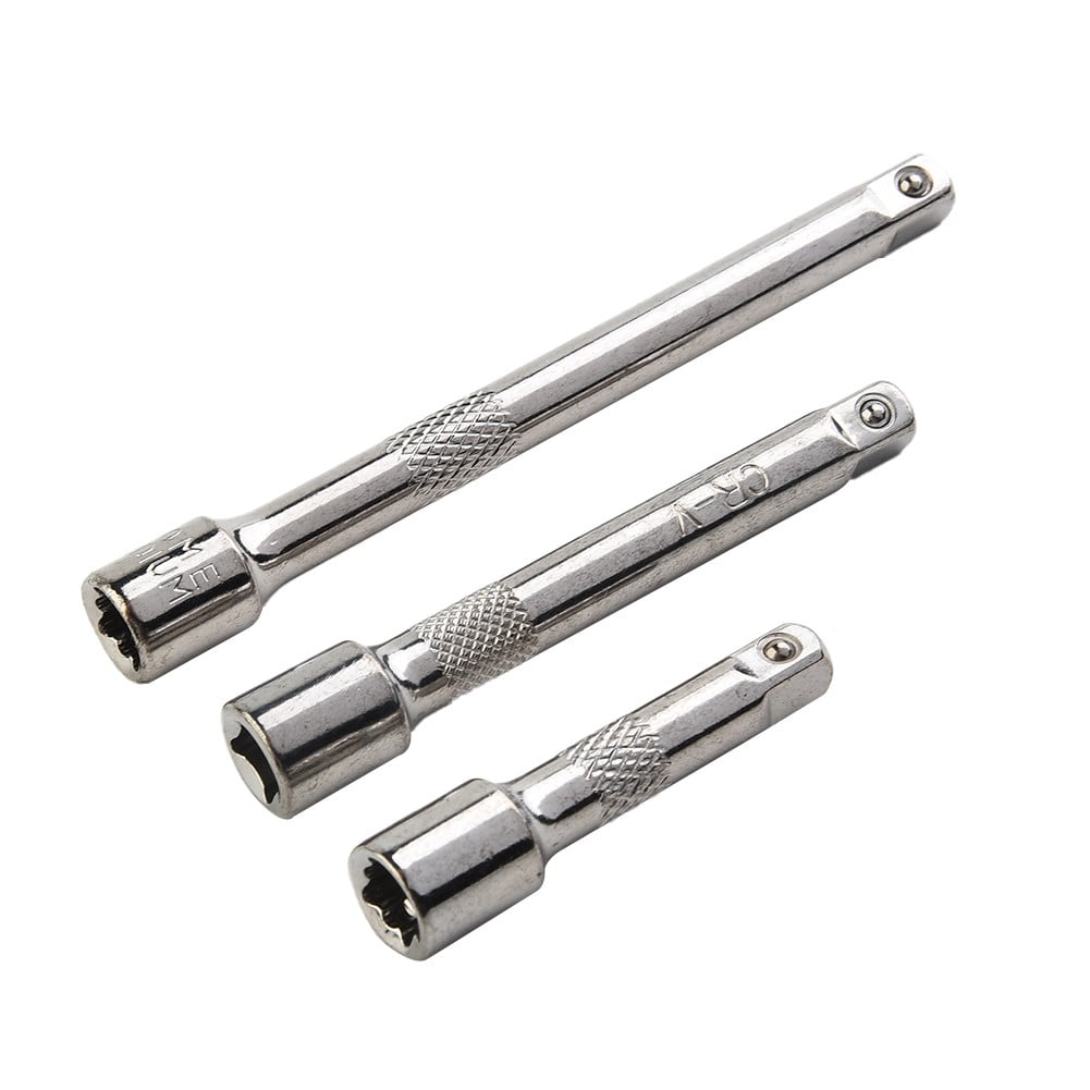 1/4 Inch Extender Bars Chromed Steel Extension Bars Ratchet Socket ...