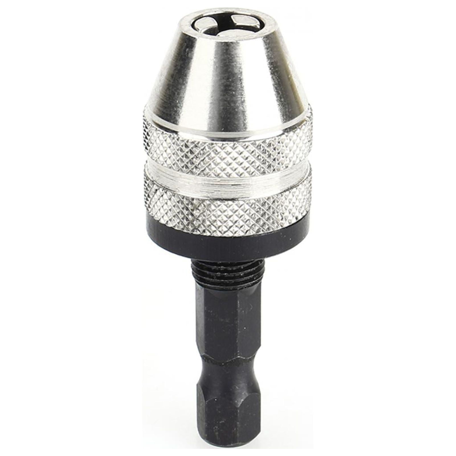 1/4 Inch Hex Shank Adapter Converter Keyless Drill Bit Chuck 0.3mm-3 ...