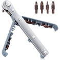 1/4 Inch Mini Ratchet Screwdriver Set, Tight Range, High Torque, Right ...
