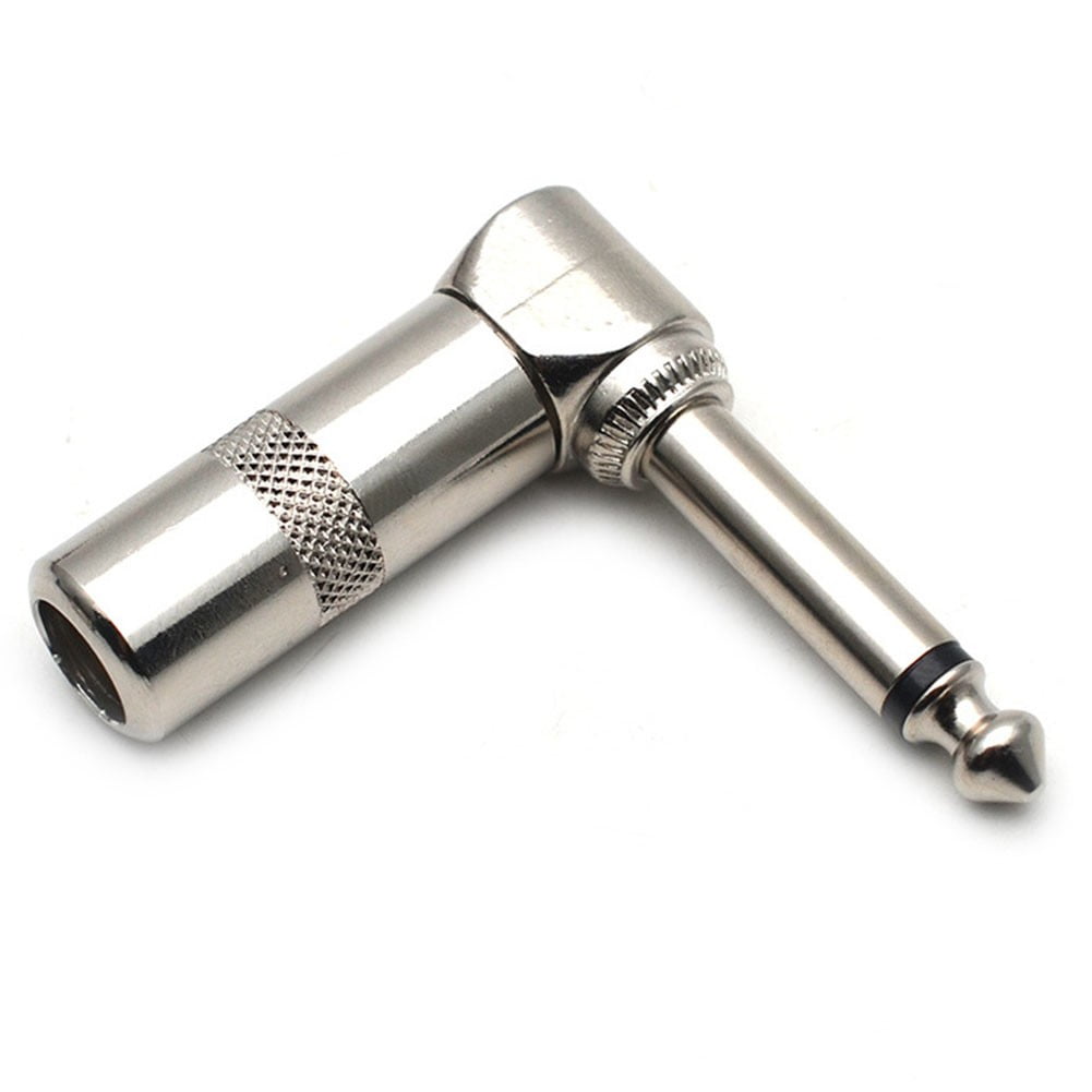 1/4 Inch Mono/Stereo 6.35Mm Male Plug Wire Connector Guitar Plug Audio ...