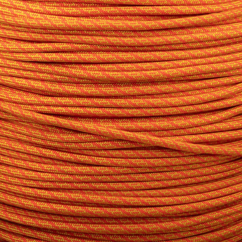 1/4 Inch Para-Max Paracord - Helix Orange Yellow - 50 Feet - Walmart.com