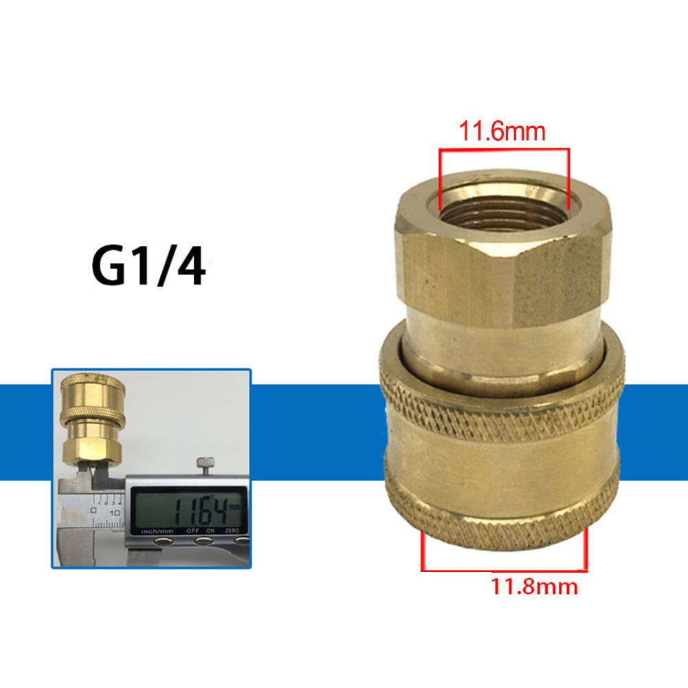 1/4 Inch Quick Release Connector Coupler Fitting for High Pressure ...