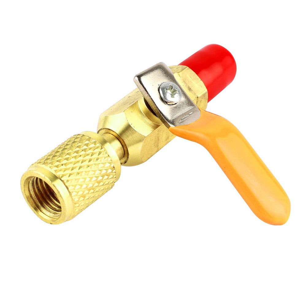 1/4 inch SAE HVAC Adapter for Conditioner Charging Hose T - Walmart.com
