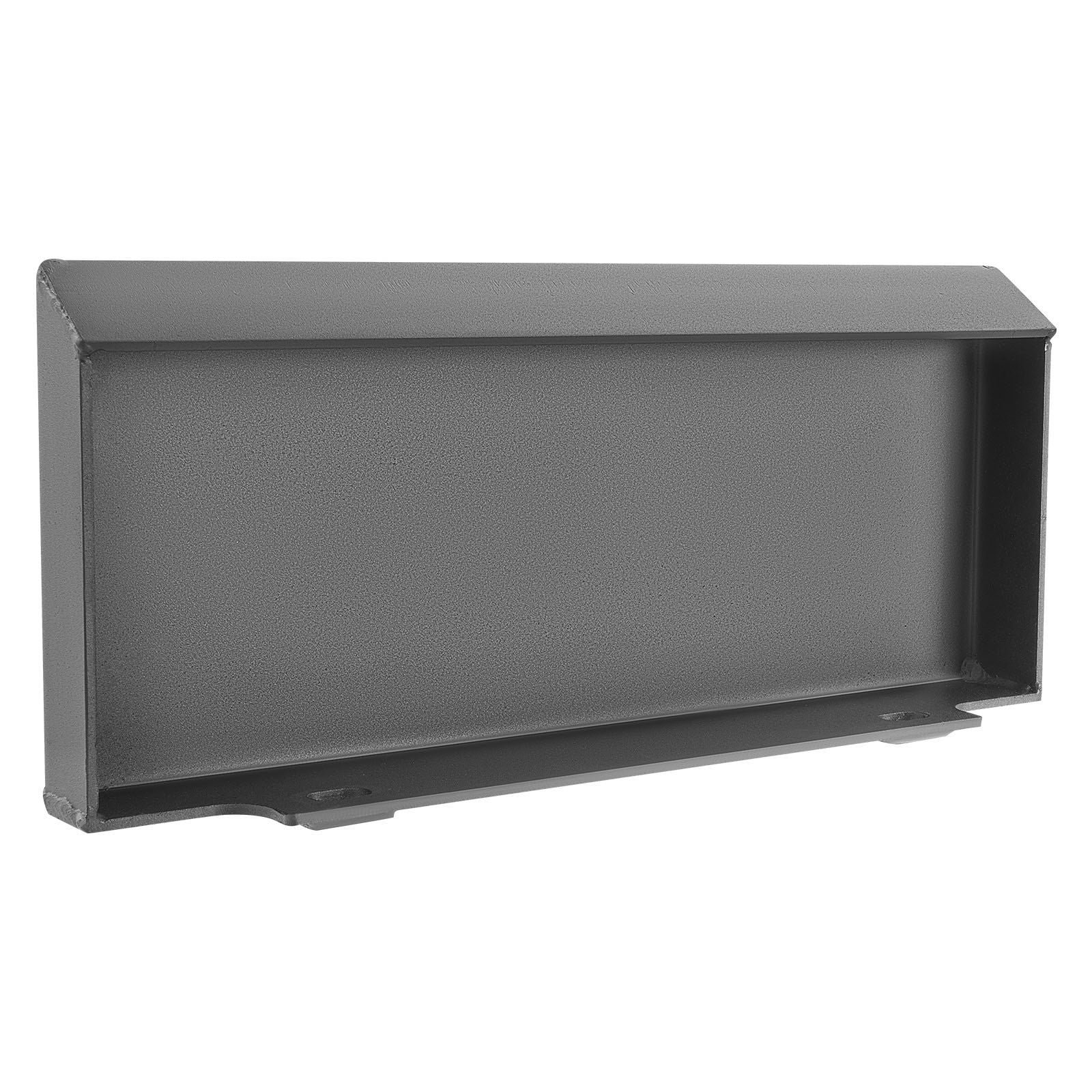 1/4 Inch Skid Steer Mount Plate with 2 Inch Receiver Hitch Universal ...