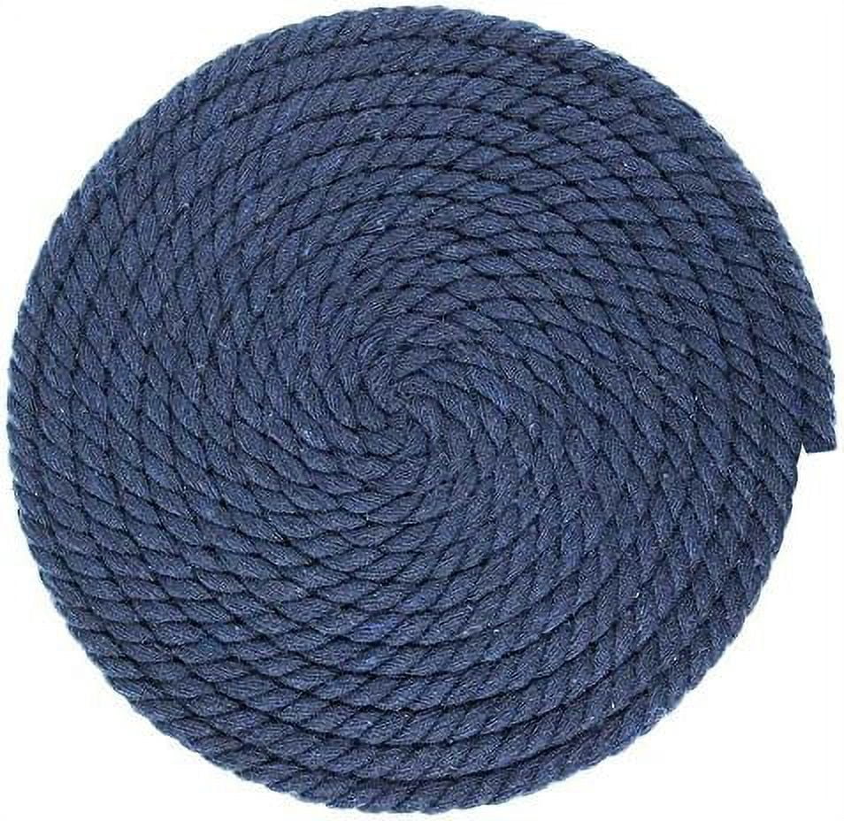 1/4-Inch-Thick Twisted Cotton Macrame Craft Rope – Large Variety Of ...