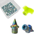 1/4 Inch Track Spikes, Alloy Steel Track Shoes Spikes Replacement for ...