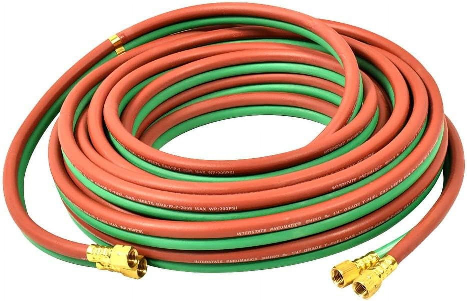 1/4 Inch x 100 FT Grade R, Gas Welding Hose 200 PSI - Walmart.com
