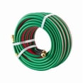 1/4 Inchx50FT Oxygen Acetylene Hose with 9/16"-18 B Fitting,300PSI T ...