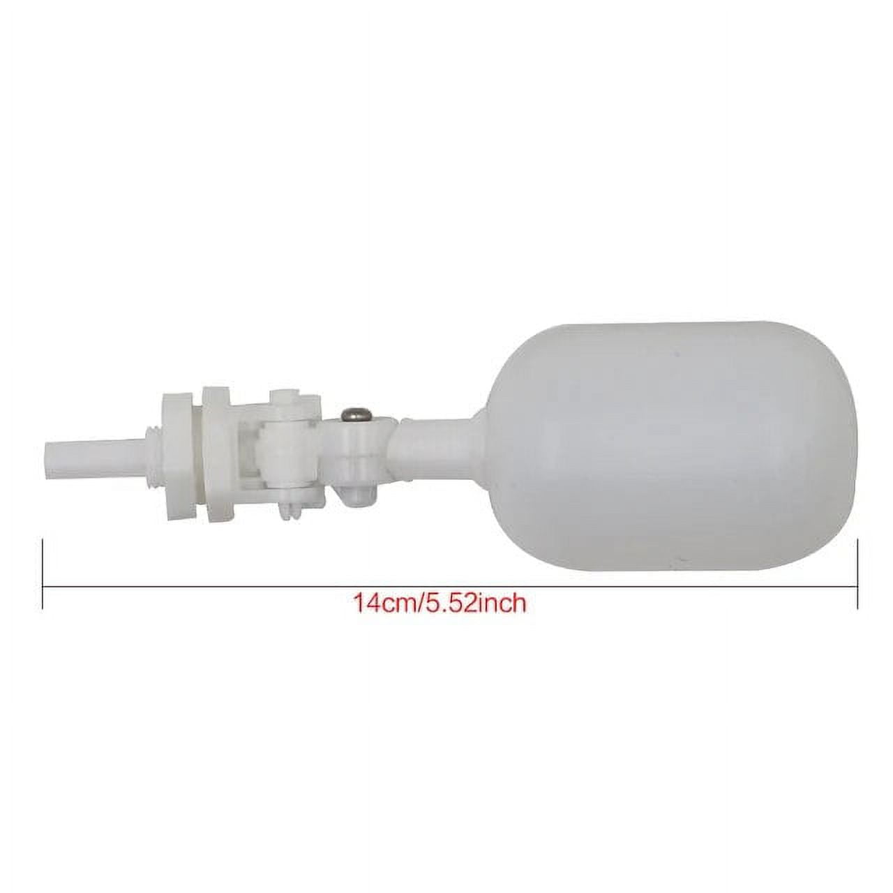 1/4” Inlet White Plastic Adjustable Auto Fill Float Ball Valve Water ...