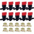 1/4" Inline Fuel Shut Off Valve for 493960 494768 698183 Lawnmower Fuel ...
