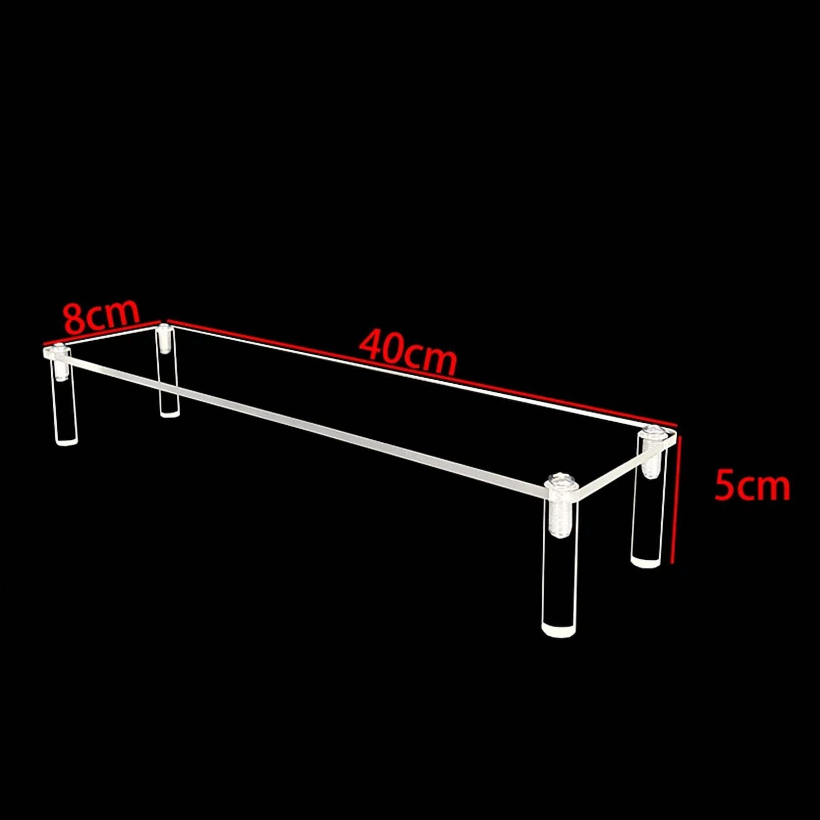 1-4 Layers Acrylic Display Stand Durable Display Rack for Cupcake ...