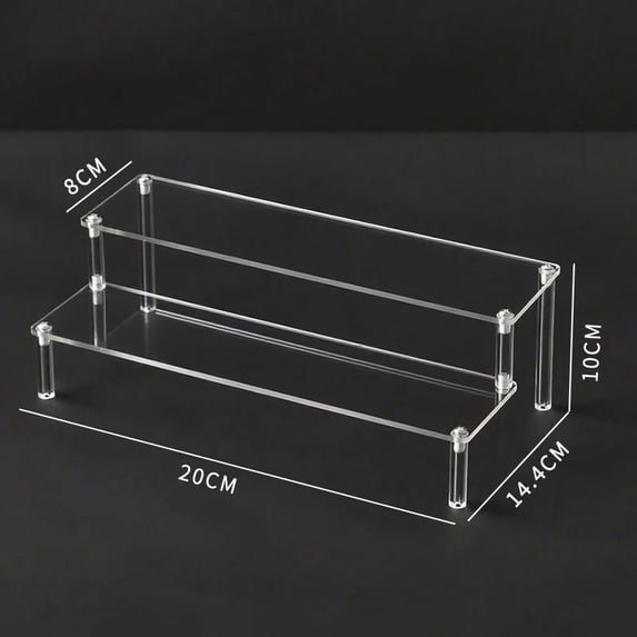 1-4 Layers Acrylic Display Stand Durable Display Rack for Cupcake ...