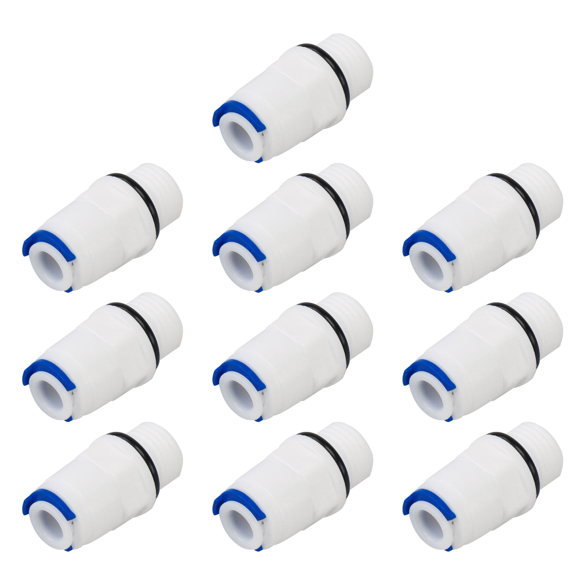 1/4" Male -1/4" Tube OD Quick Connect Water Purifier Tube Fitting ...