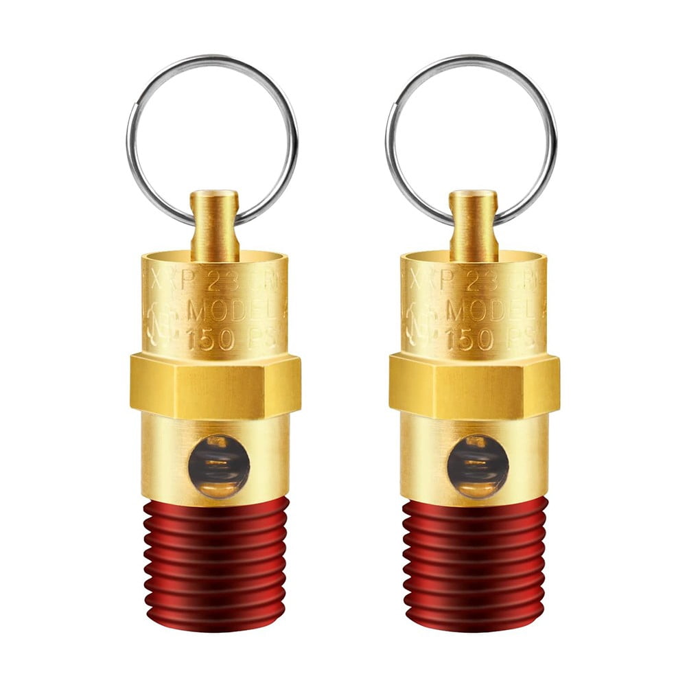 1/4" Male Npt Safety Valve Air Compressor Air Pressure Release Valve ...