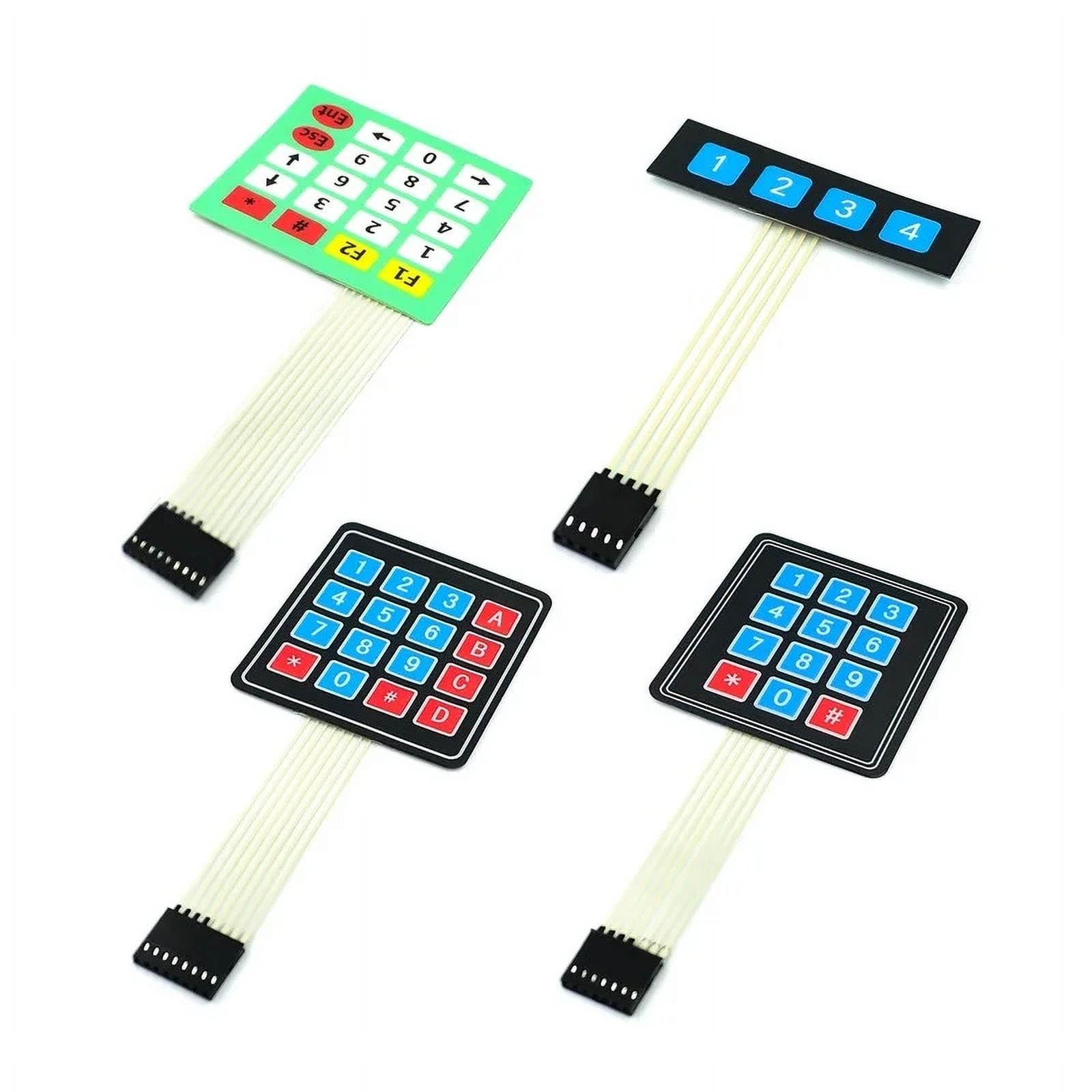 1*4 Matrix Array/Matrix Keyboard 16 Key Membrane Switch Keypad for Arduino 1x4 3x4 4x4 4x5 ...