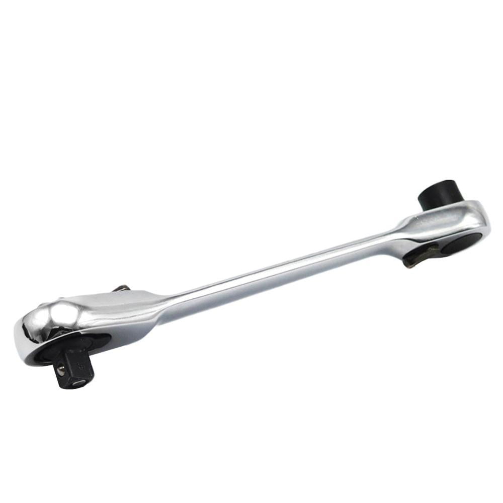 1/4"Mini Ratchet Wrench Batch Head Handle Small Socket Wrench Double ...