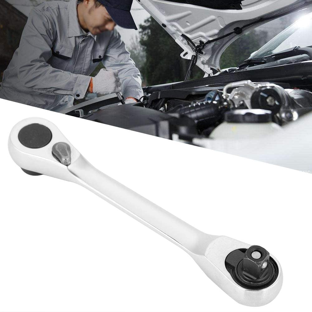 1/4" Mini Ratchet Wrench, Drive Ratchet, 72tooth Drive Socket and ...