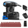 1.4 - Multi-Function Detail Sander, Includes 12 Sanding Sheets, Dust ...